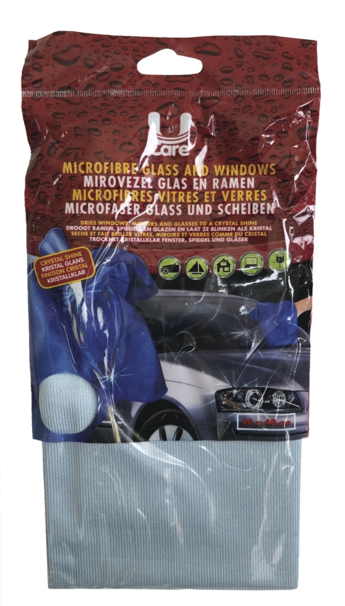 ΠΑΝΑΚΙ ΚΑΘΑΡΙΣΜΟΥ GLASS microfibre 40X40