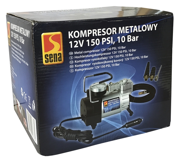 ΚΟΜΠΡΕΣΕΡ 12V ΜΕΤΑΛΛΙΚΟ SENA